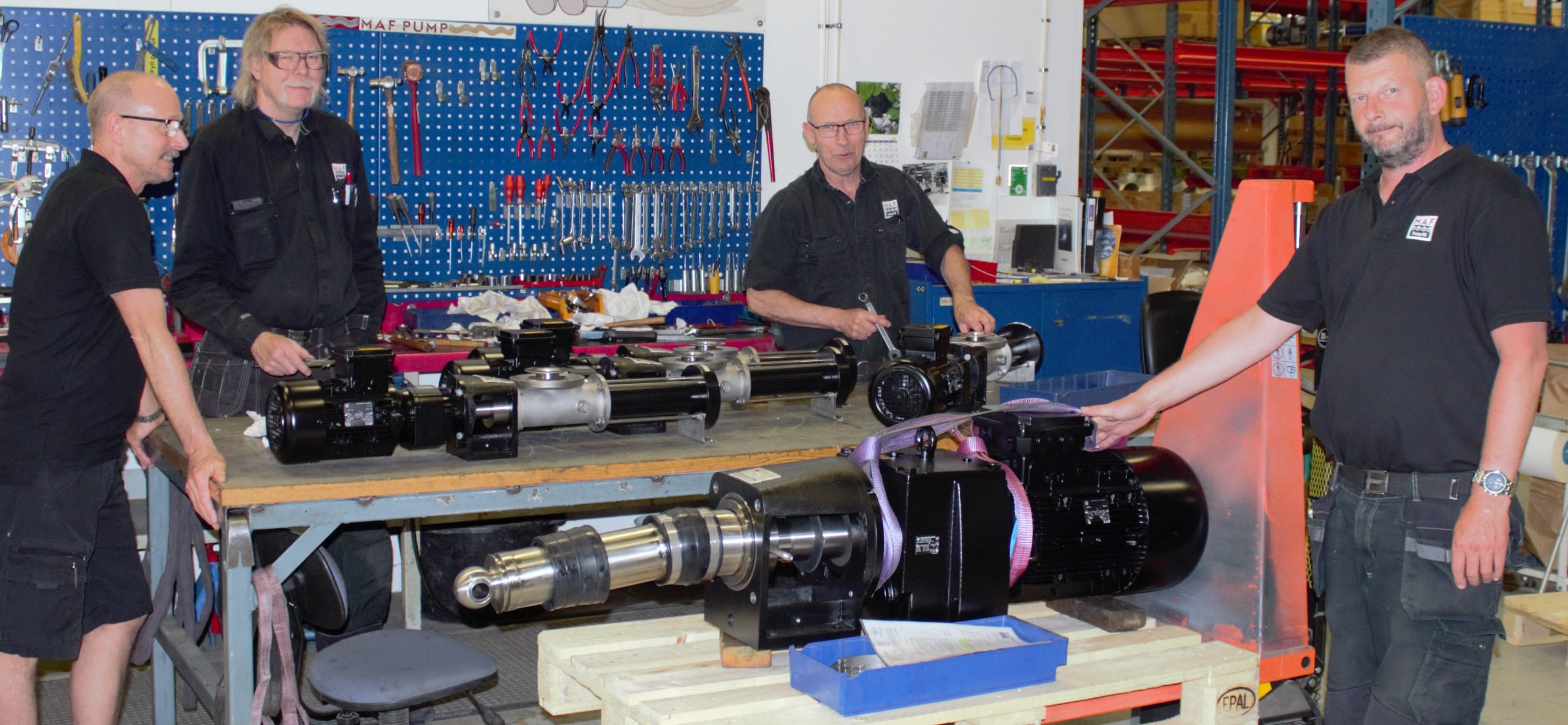 Full speed ahead in the factory! | MAF Pump®